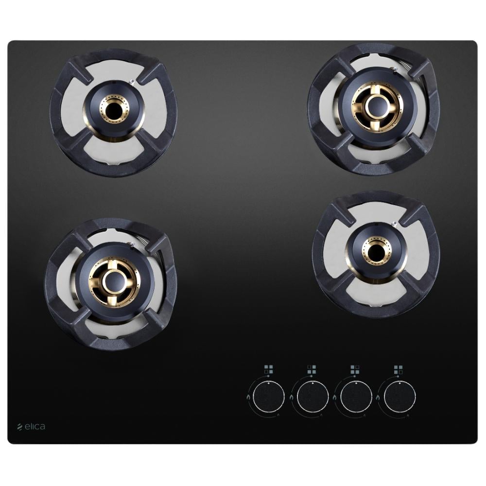 Buy Elica Classic Flexi FB 4B 60 DX 4 Burners Hob, Black Glass at Reliance Digital