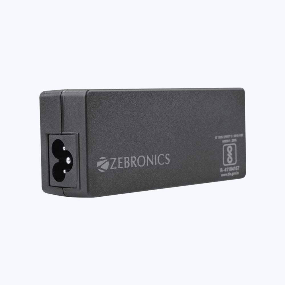 Buy Zebronics ZEB-LA553019060SS 19V/60W Laptop Adapter with LED ...