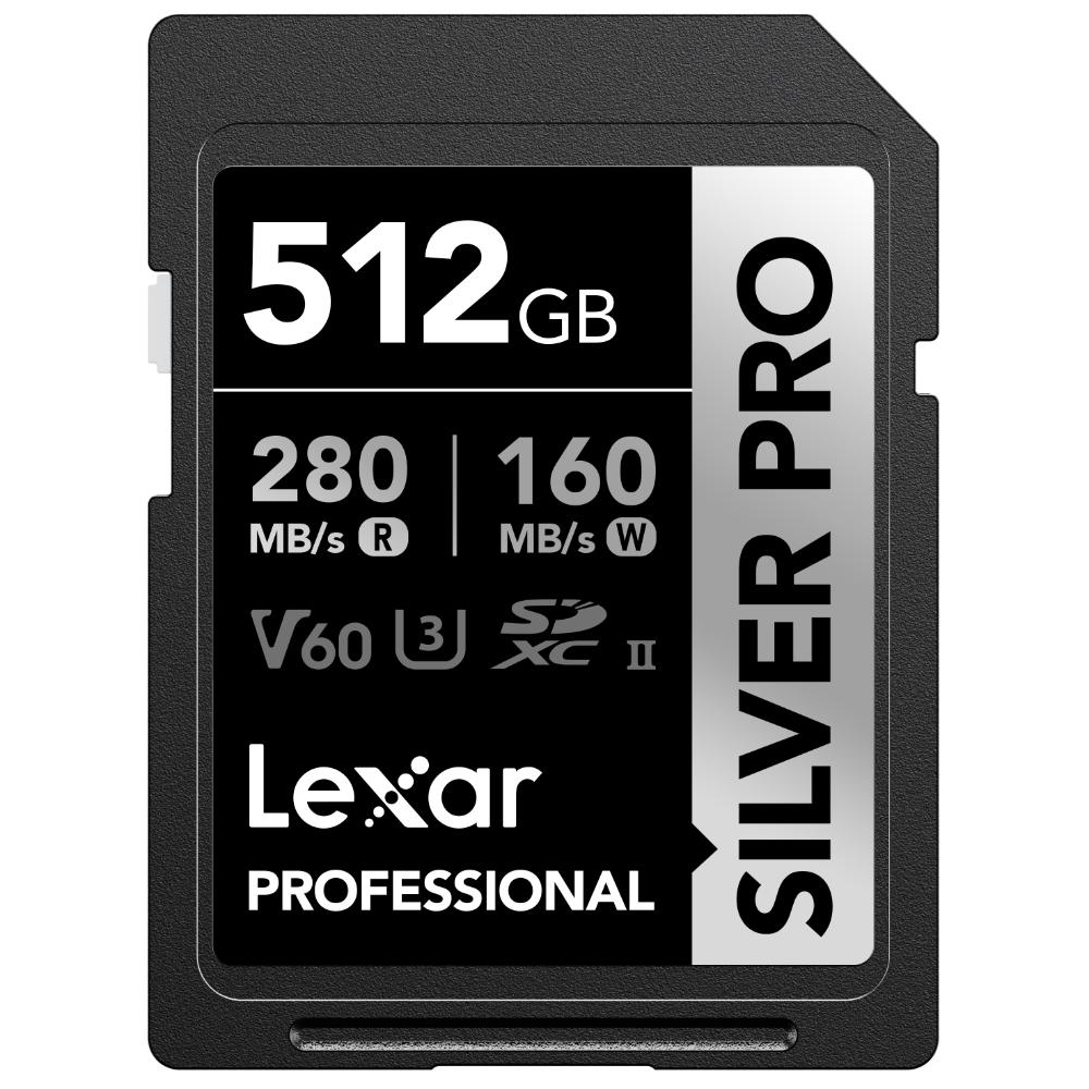 Buy Lexar 512 GB Professional Silver Pro SDXC UHS-II Memory Card at ...