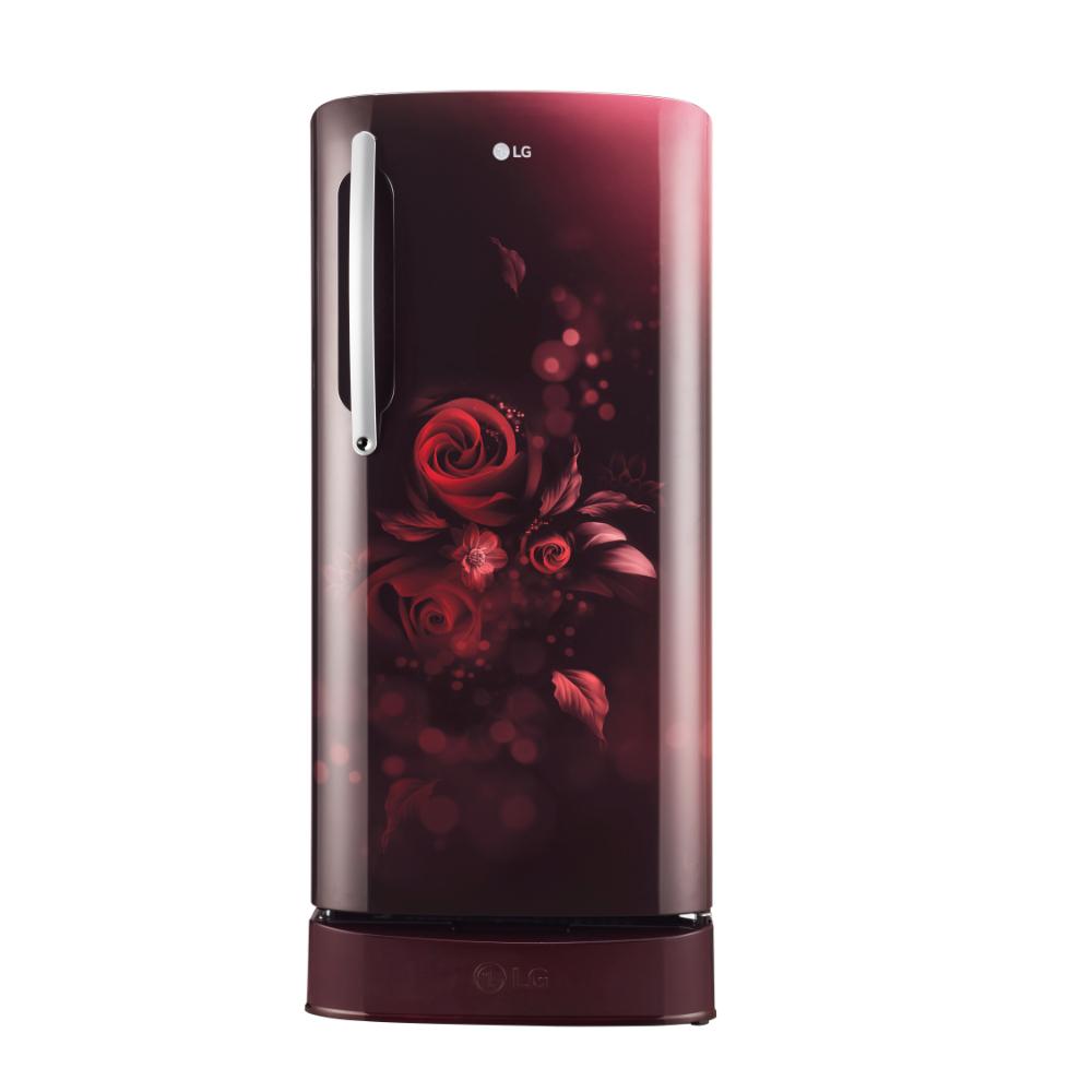 Buy LG 201 litres 5 Star Single Door Refrigerator, Scarlet Euphoria GL ...
