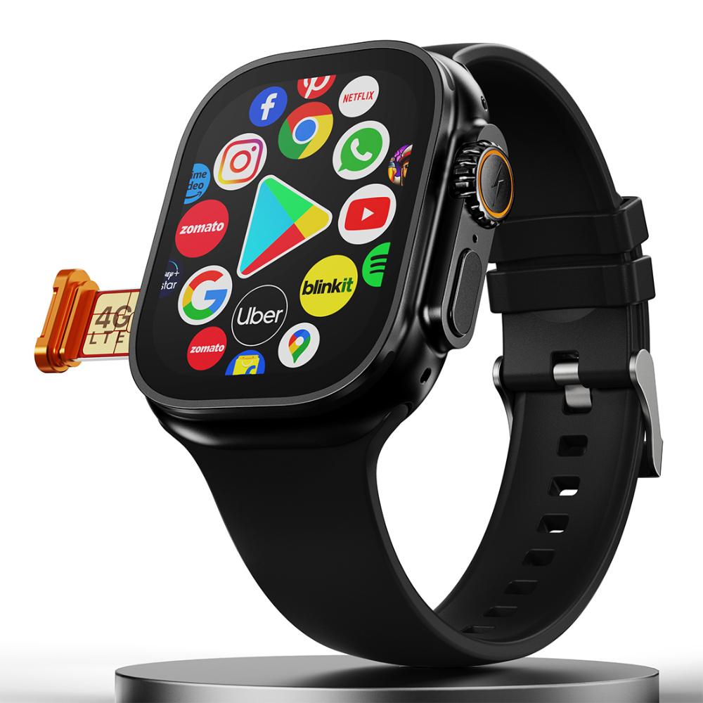 Buy Fire-Boltt Oracle wristphone 4.97 cm Large Display, 4G SIM, LTE ...