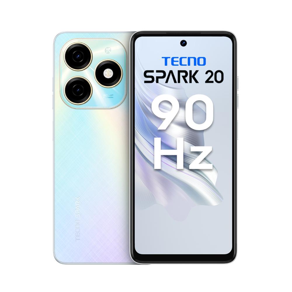Buy TECNO SPARK 20 256 GB, 8 GB RAM, Smartphone, White at Reliance Digital