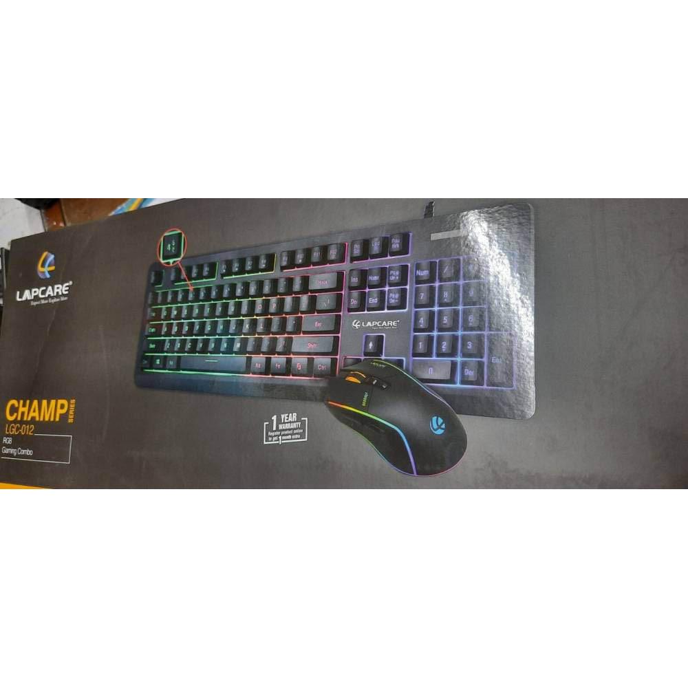 Buy Lapcare Champ Series LGC-012 Wired Gaming Keyboard and Mouse Combo ...