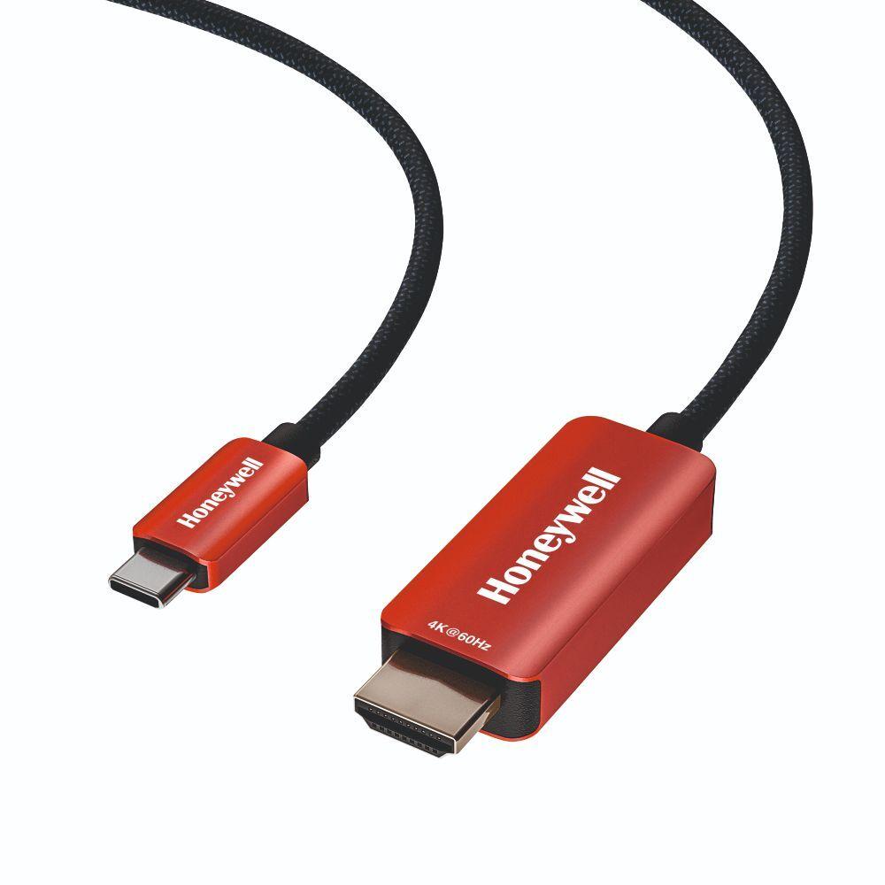 Buy Honeywell 2 Meter Type C to HDMI Cable Red at Reliance Digital
