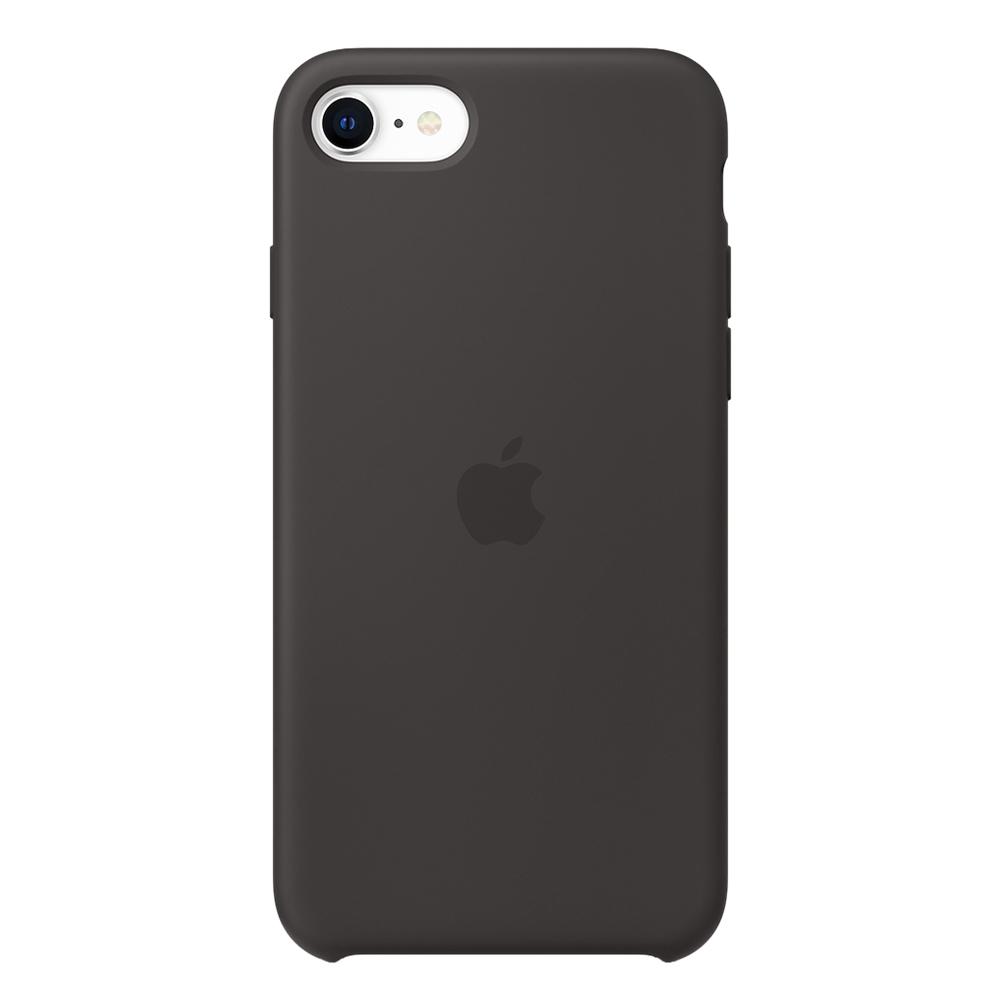 Apple Silicone Mobile Case for iPhone SE (2nd Generation), Black MXYH2ZM/A