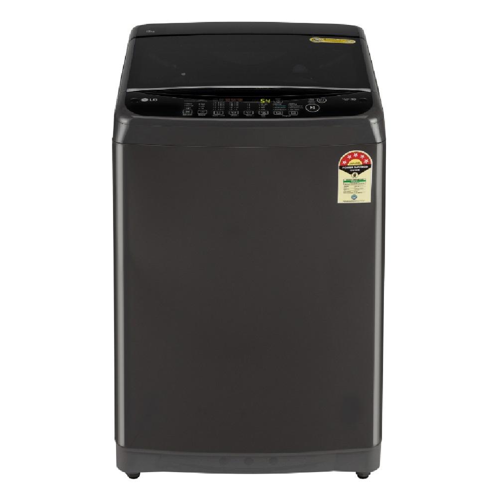 LG 12 kg Fully Automatic Top Loading Washing Machine, T12SJMB1Z, Black