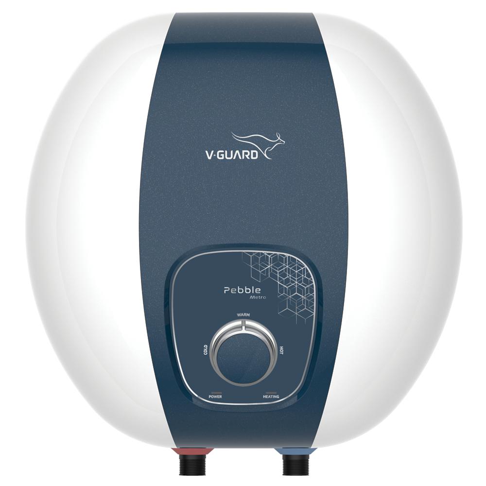 Buy V Guard 6 L Storage Water Heater, Pebble Metro White and Blue at Reliance Digital