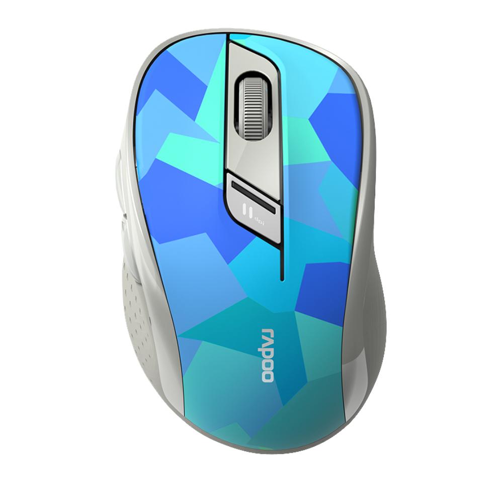 Buy Rapoo M500 Multi-mode Wireless Mouse, Blue at Reliance Digital