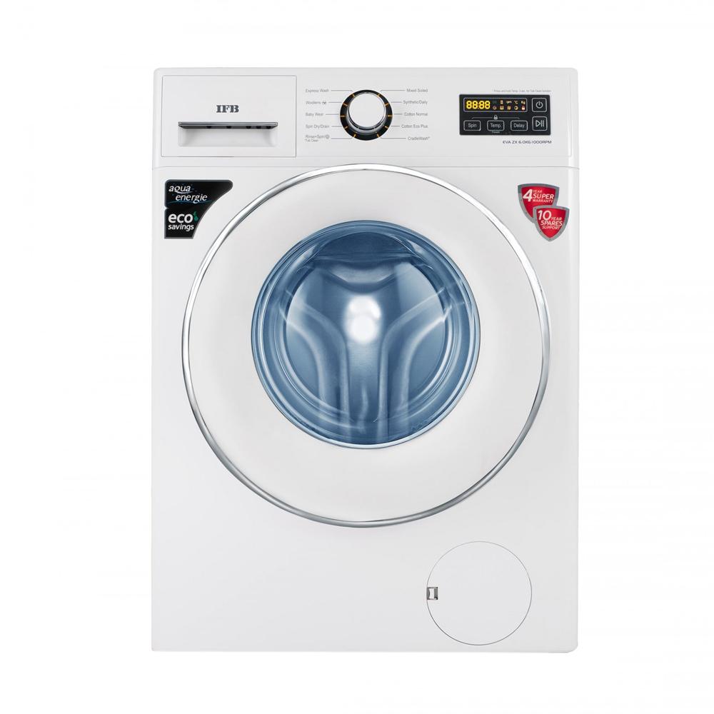 Buy IFB 6 Kg Front Loading Fully Automatic Washing Machine, Eva ZX at ...
