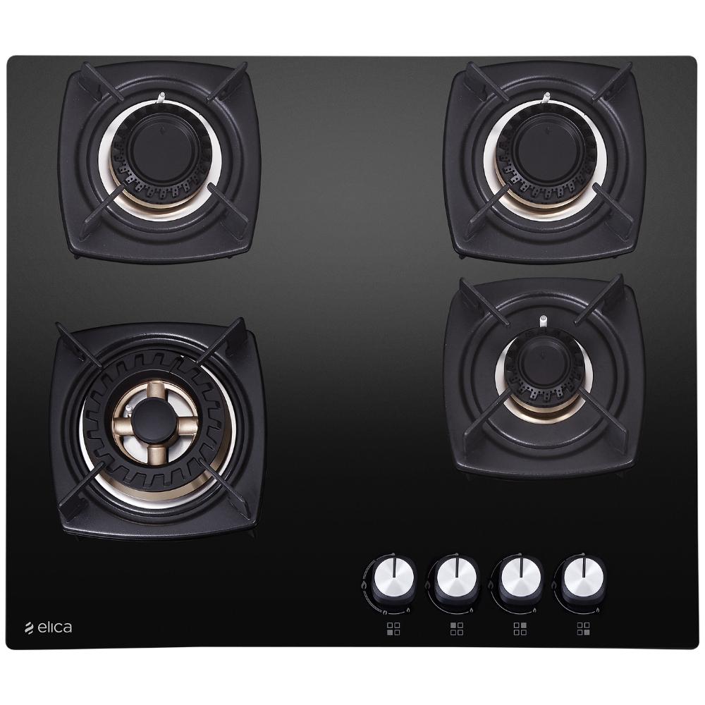 Buy Elica Flexi FB DT MFC 60 Swirl Built-In Hob with 4 Brass Burners ...