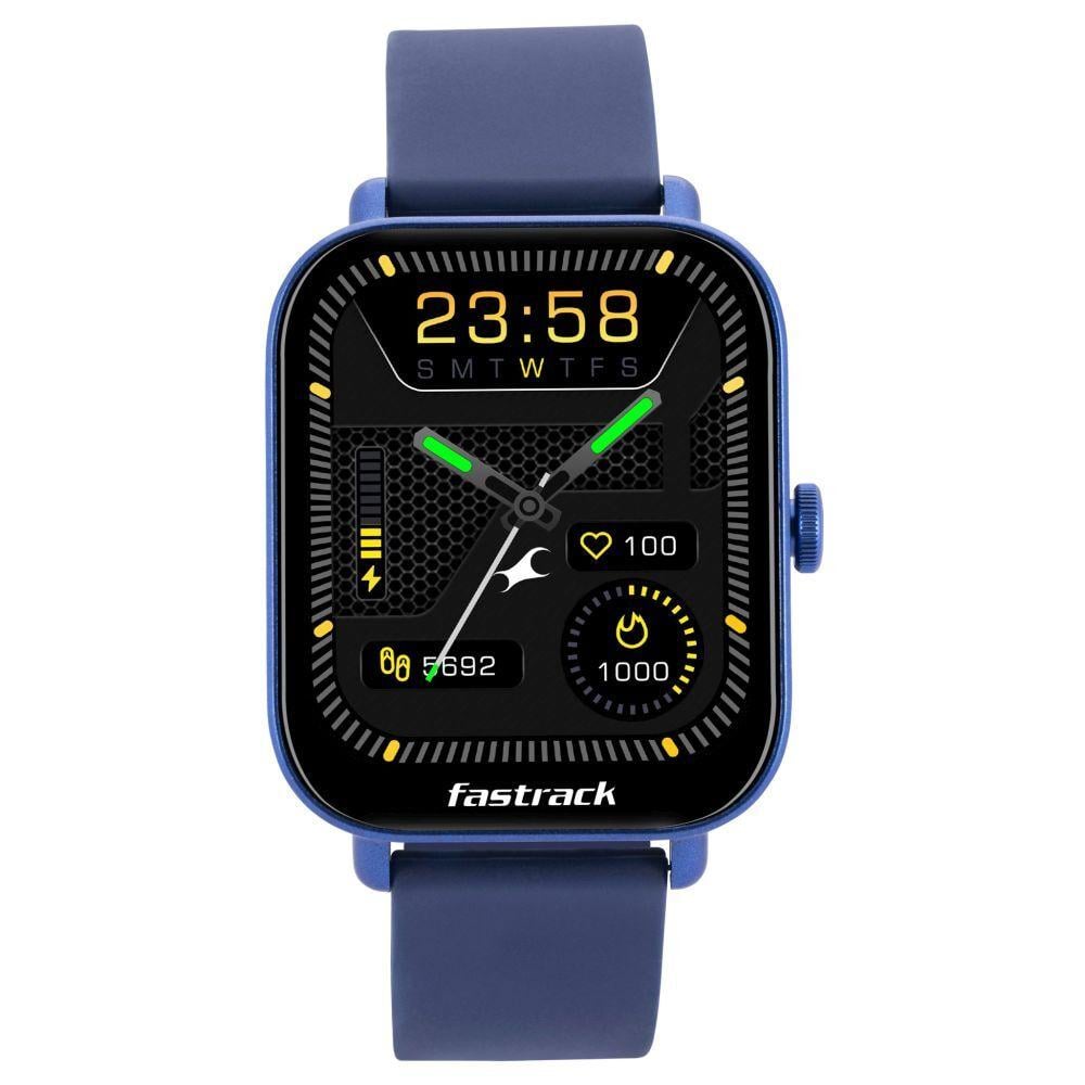 Buy Fastrack Reflex Vox 2.0 Smart Watch with BT Calling, Dark Blueat ...