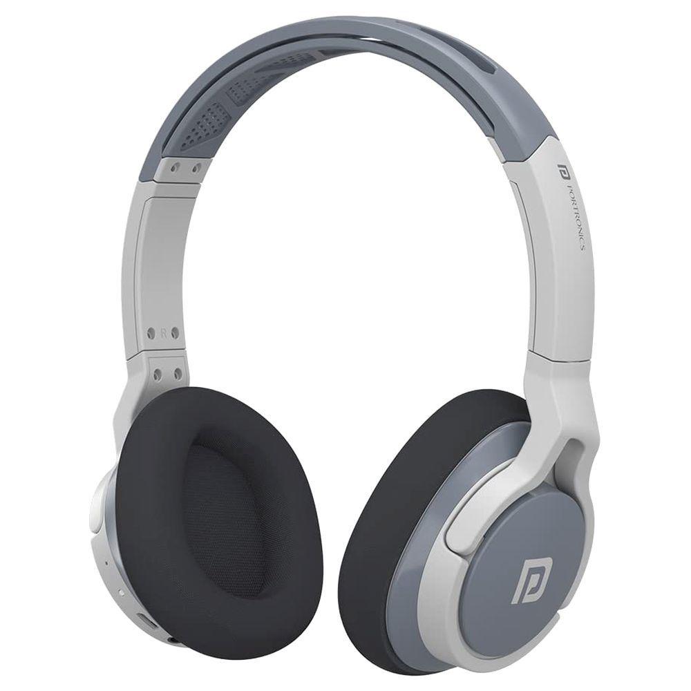 Buy Portronics Muffs M1 Wireless Headphone with Mic, Powerful Bass ...