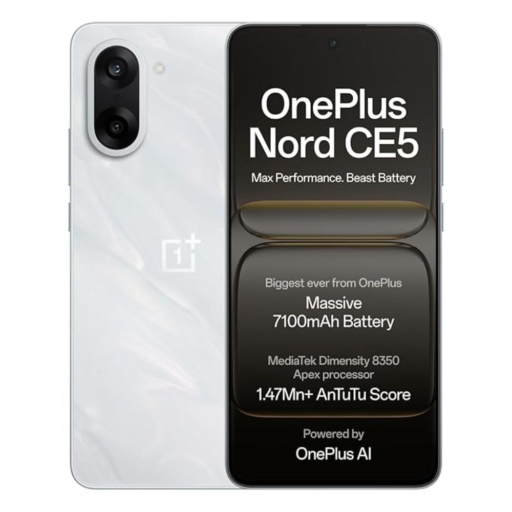 Buy OnePlus Nord CE5 256 GB, 8 GB RAM, Marble Mist, Mobile Phone at ...