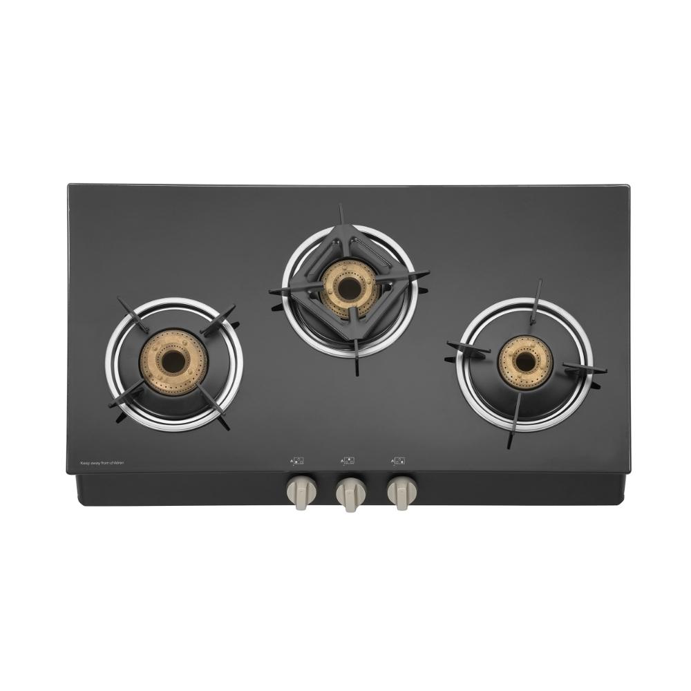 Buy Kaff CTB713BAI 3 Burner Cooktop Black at Reliance Digital