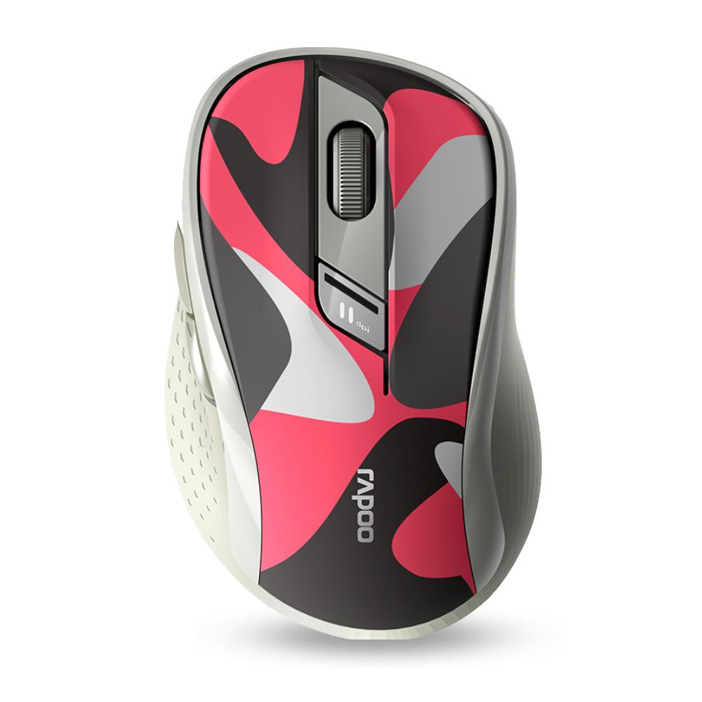 Rapoo M500 Multi-mode Wireless Mouse, Red