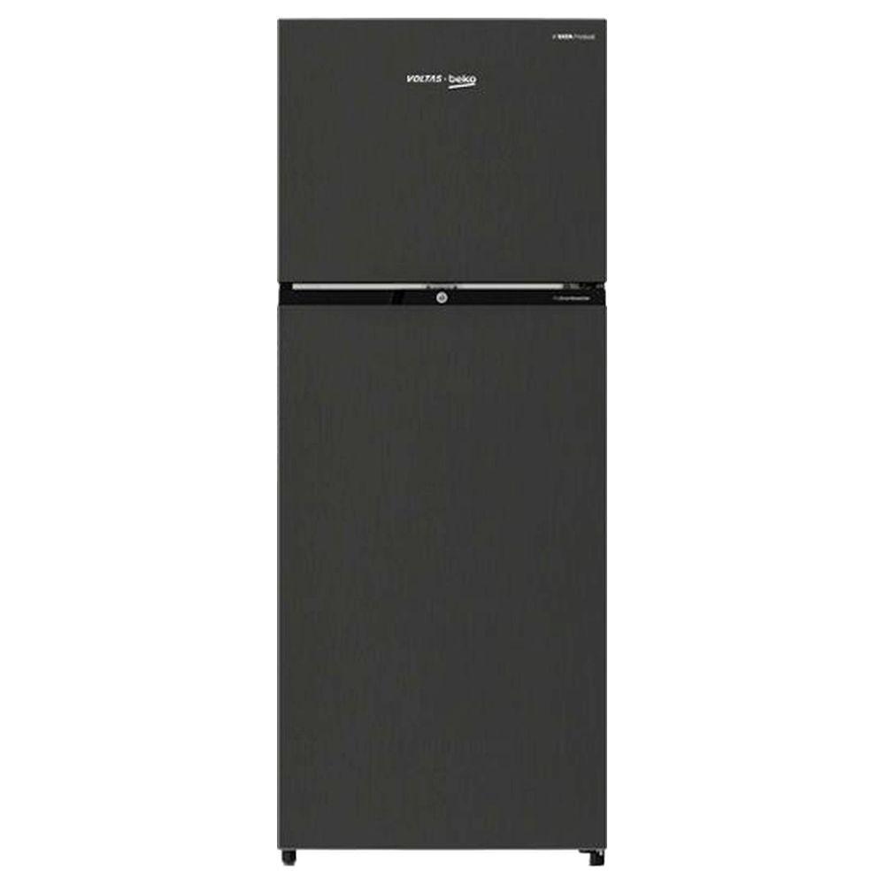 Buy Voltas Beko 275 Litre 2 Star Double Door Refrigerator, Wooden Black ...