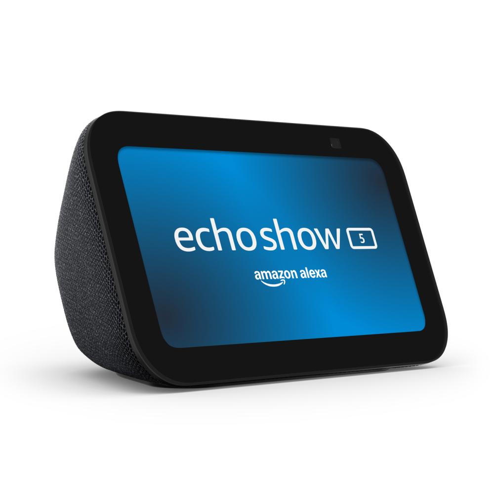 Buy Amazon Echo Show 5 (3rd Gen), Smart Display with Alexa, 2x Bass Speaker, Clearer Sound ...