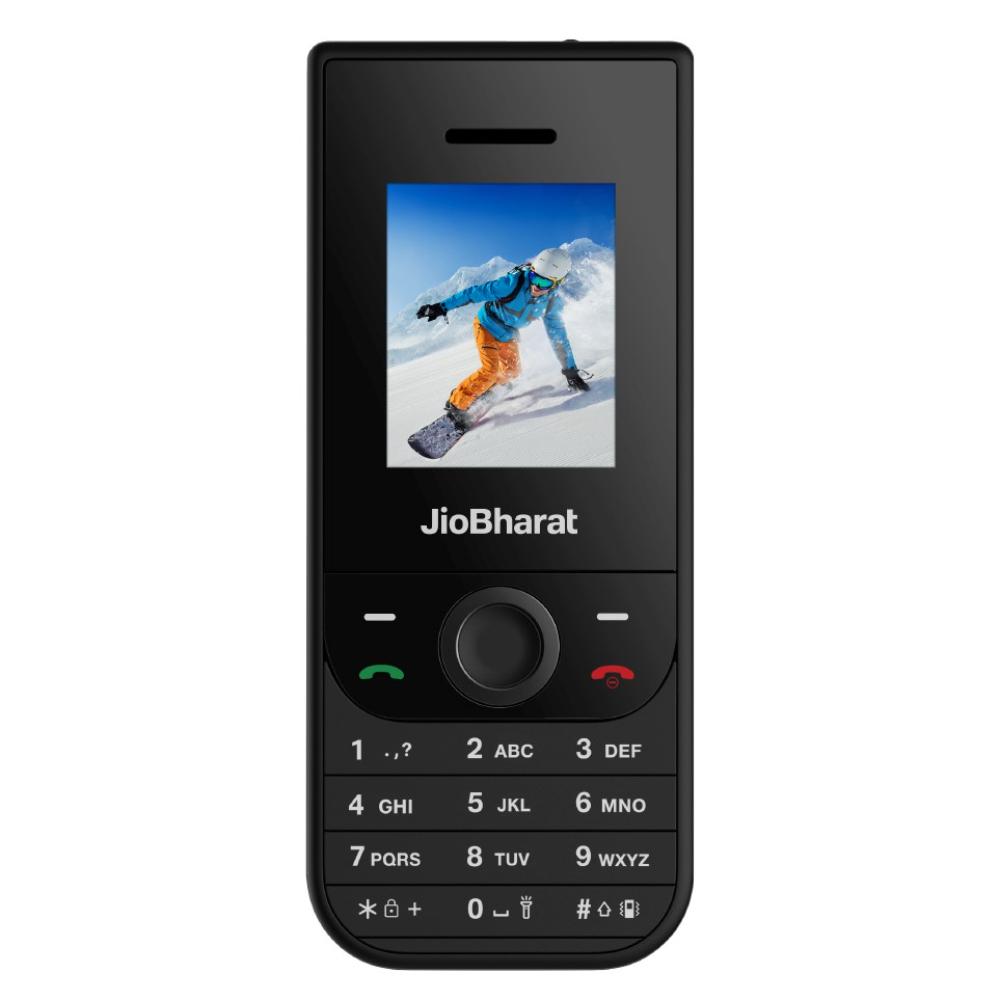 Buy JioBharat V3 4G Keypad Phone with JioTV, JioCinema, JioSaavn ...