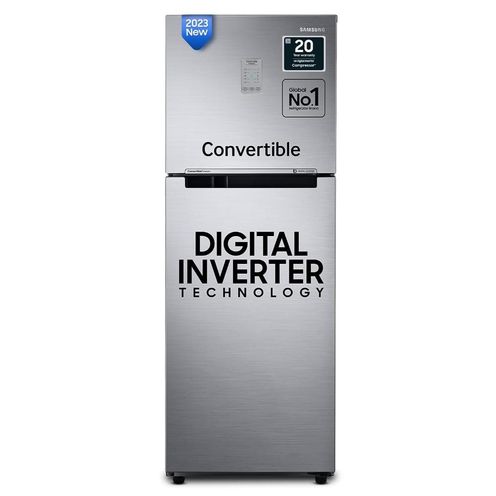 Buy Samsung 236 L 3 Star Double Door Refrigerator, Elegant Inox ...