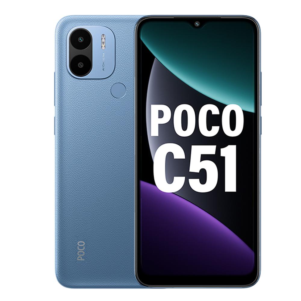 Buy Poco C series C 51 64 GB, 4 GB RAM, Royal Blue, Mobile Phone at ...
