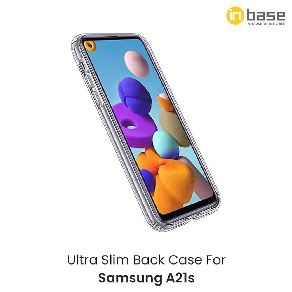 Buy Inbase Ultra Slim IB-710 Mobile Case for Samsung A21S, Clear at ...