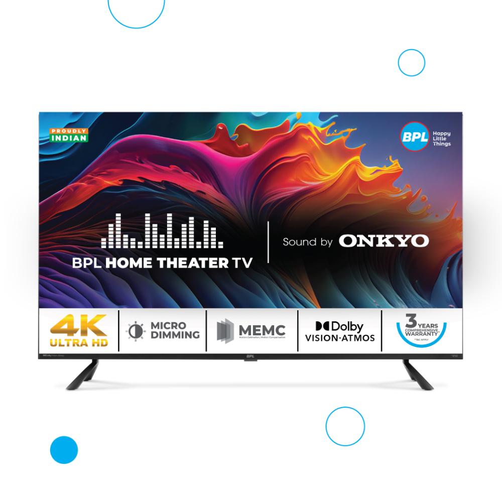 Buy BPL 109 cm (43 inch) Ultra HD 4K Home Theatre Onkyo TV, 43UE5340 at ...