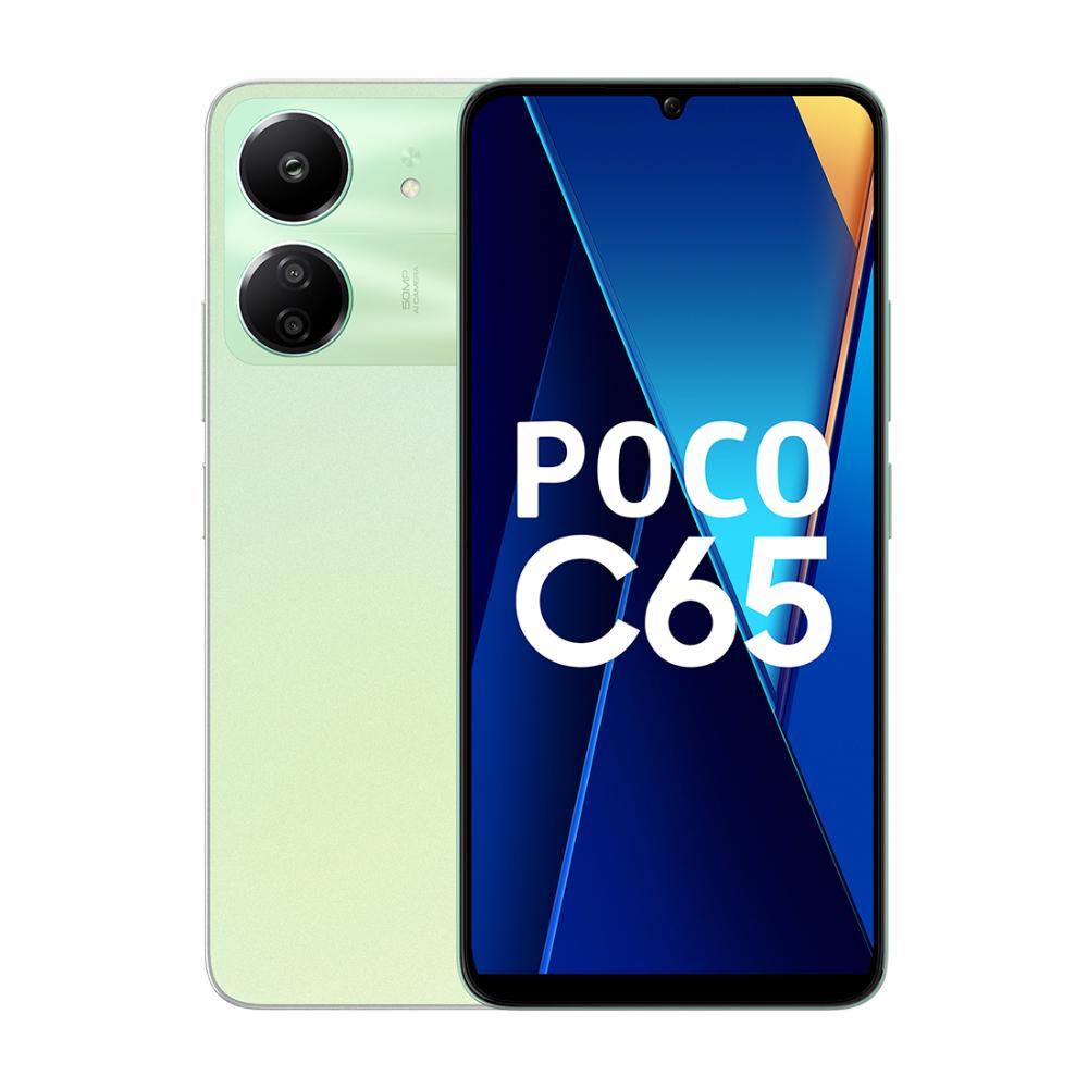 Buy POCO C65 128 GB, 6 GB RAM, Smartphone, Green at Reliance Digital