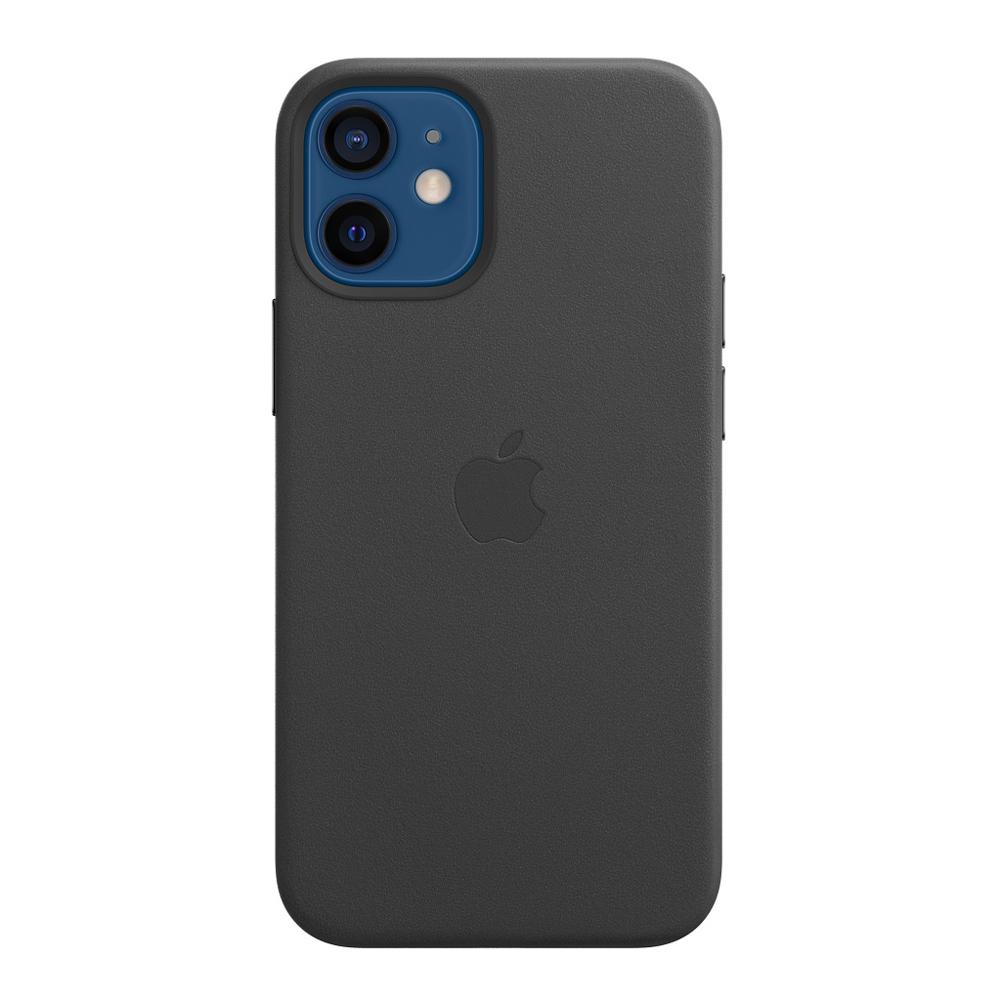 Buy Apple iPhone 12 mini Leather Case with MagSafe - Black at Best ...