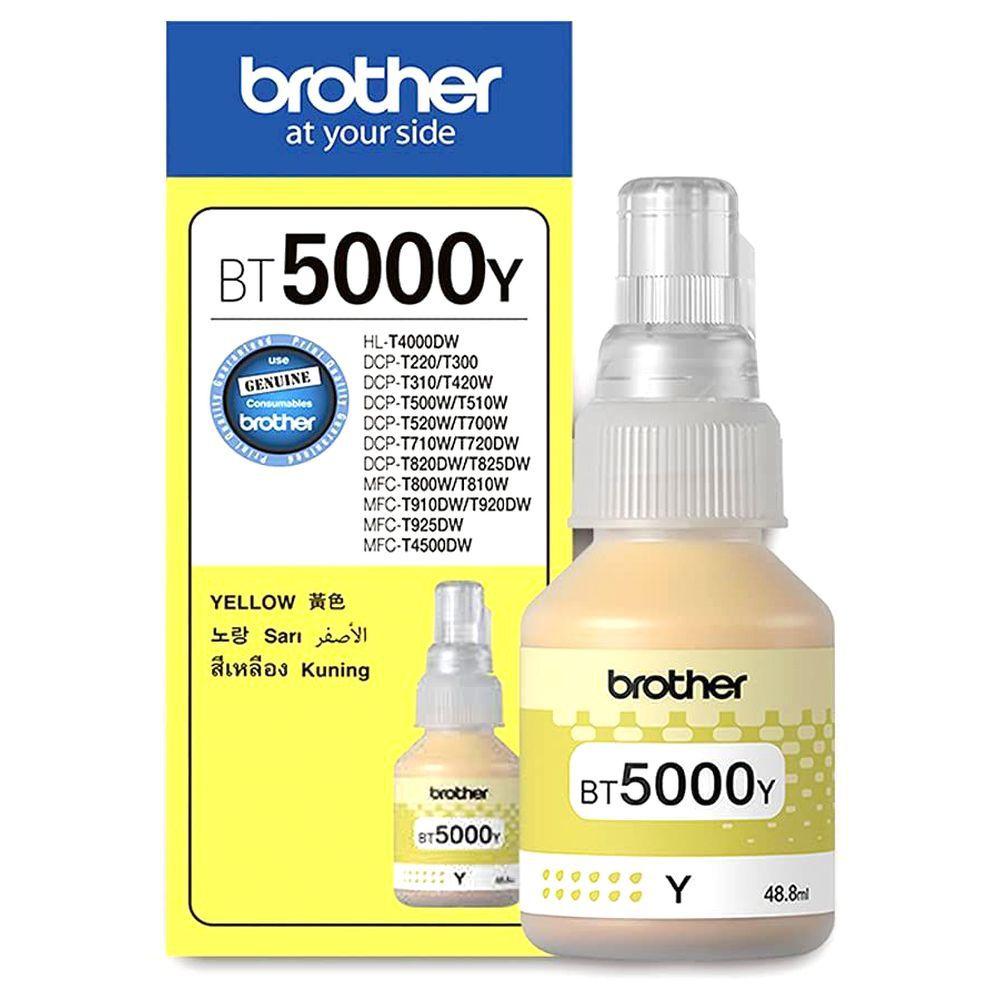 Buy Brother BT5000Y Ink Cartridge, Yellow - BROTHER | Online Electronic ...
