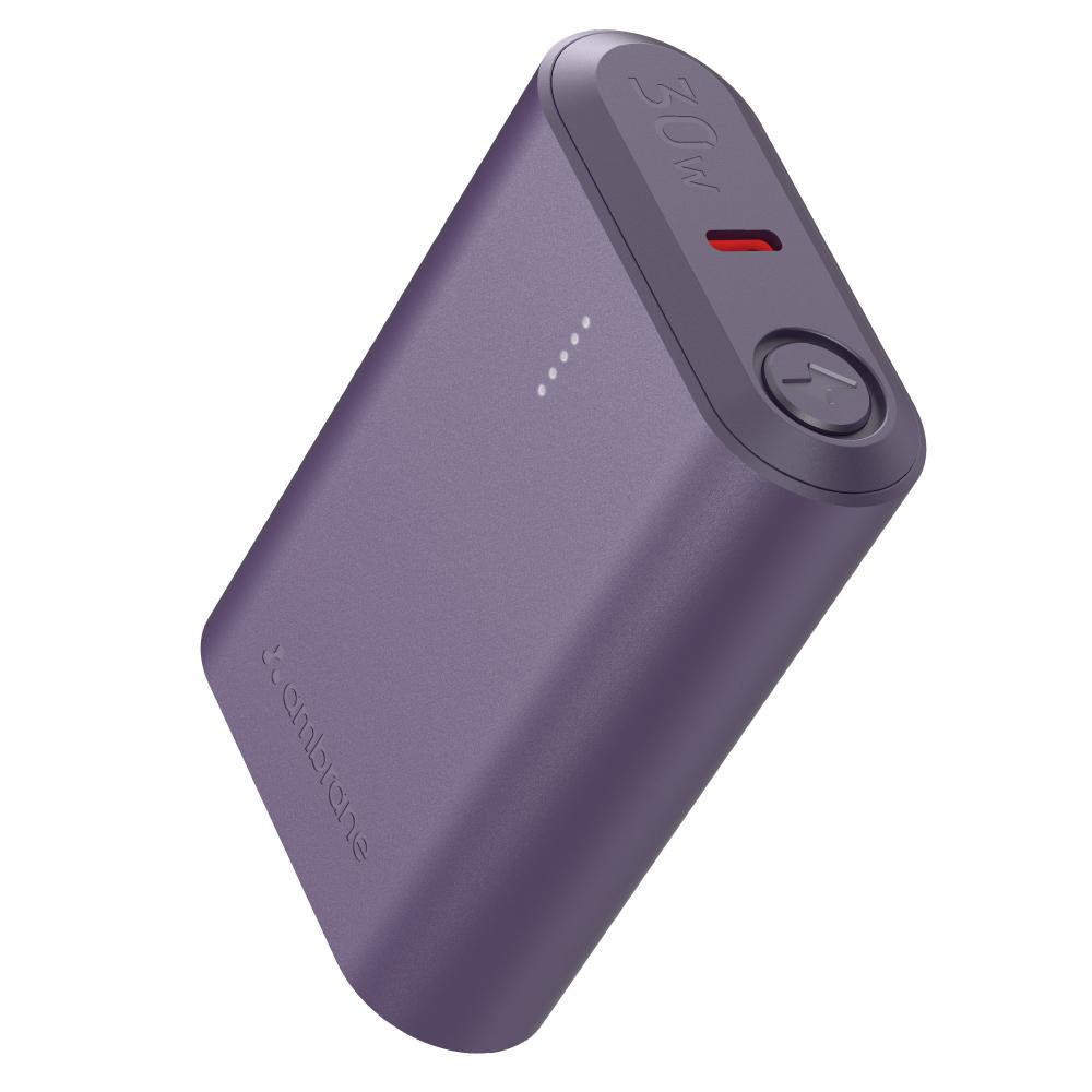 Buy Ambrane Power Lit 30 10000 mAh Power Bank, Purple at Reliance Digital