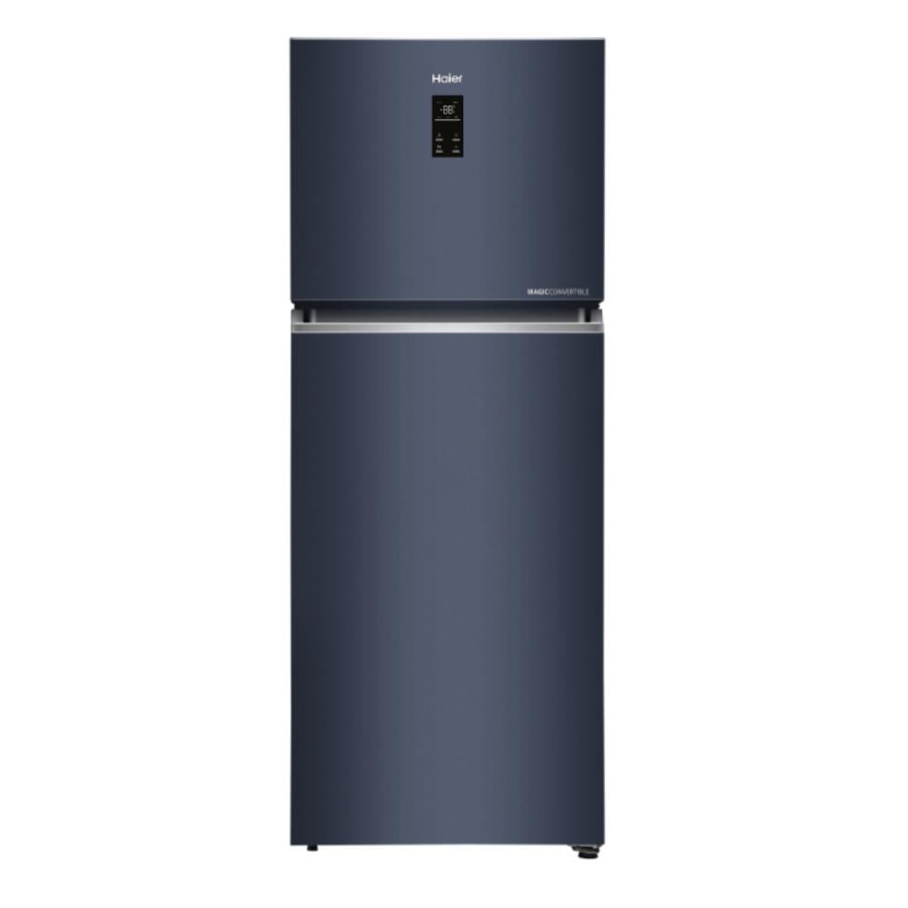Haier 328 L 2 Star Frost Free Double Door Refrigerator, HRF-3782BLGK-P ...