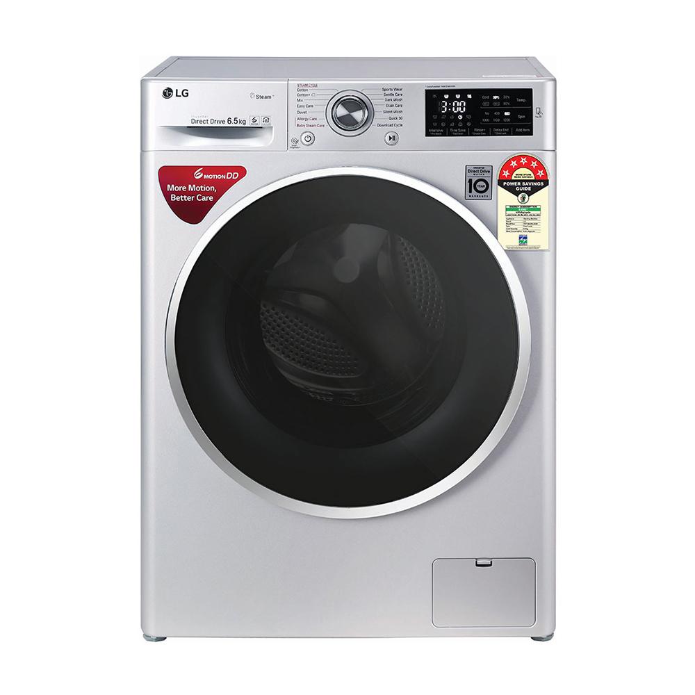 Buy LG 6.5 Kg Front Loading Fully Automatic Washing Machine with Steam ...