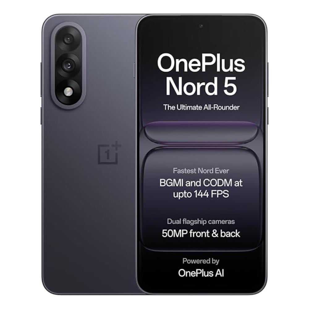 Buy OnePlus Nord 5 512 GB, 12 GB RAM, Phantom Grey, Mobile Phone at ...