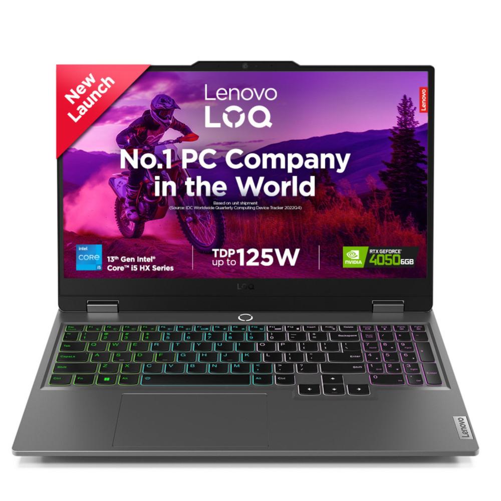 Lenovo LOQ 15IRX9 83DV00L9IN Gaming Laptop (Intel Core i5-13450HX/24 GB ...