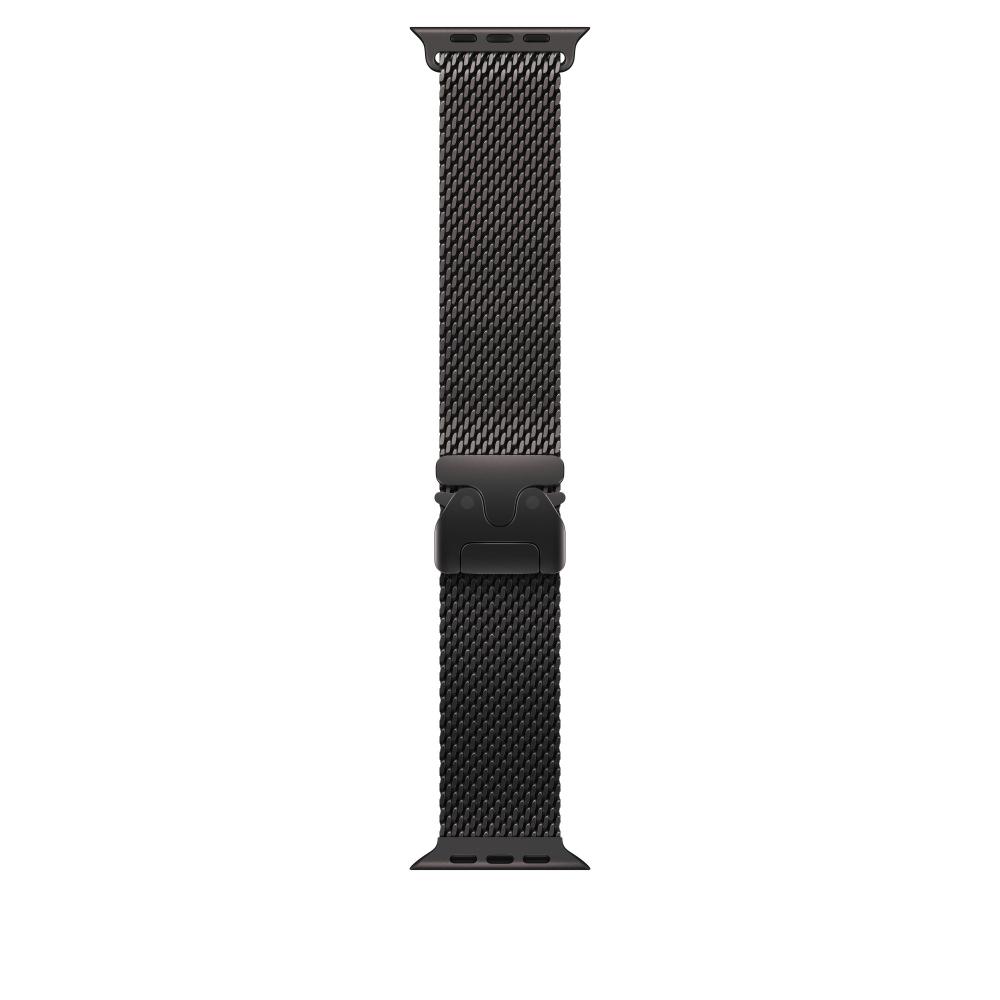 Buy Apple Watch 49 mm Black Titanium Milanese Loop L-Zml at Reliance ...