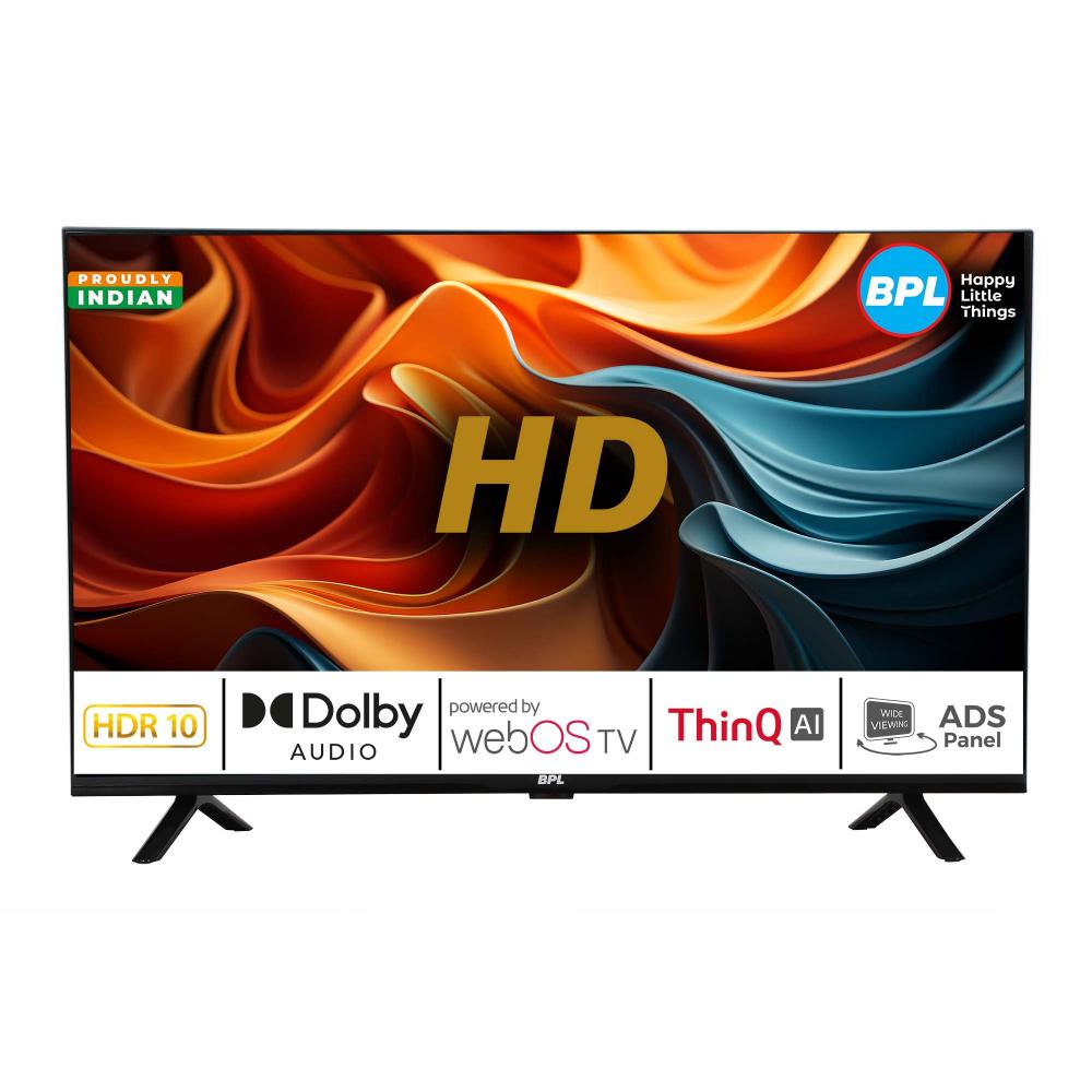 BPL 32" HD WebOS Smart TV - Compact and Smart Entertainment