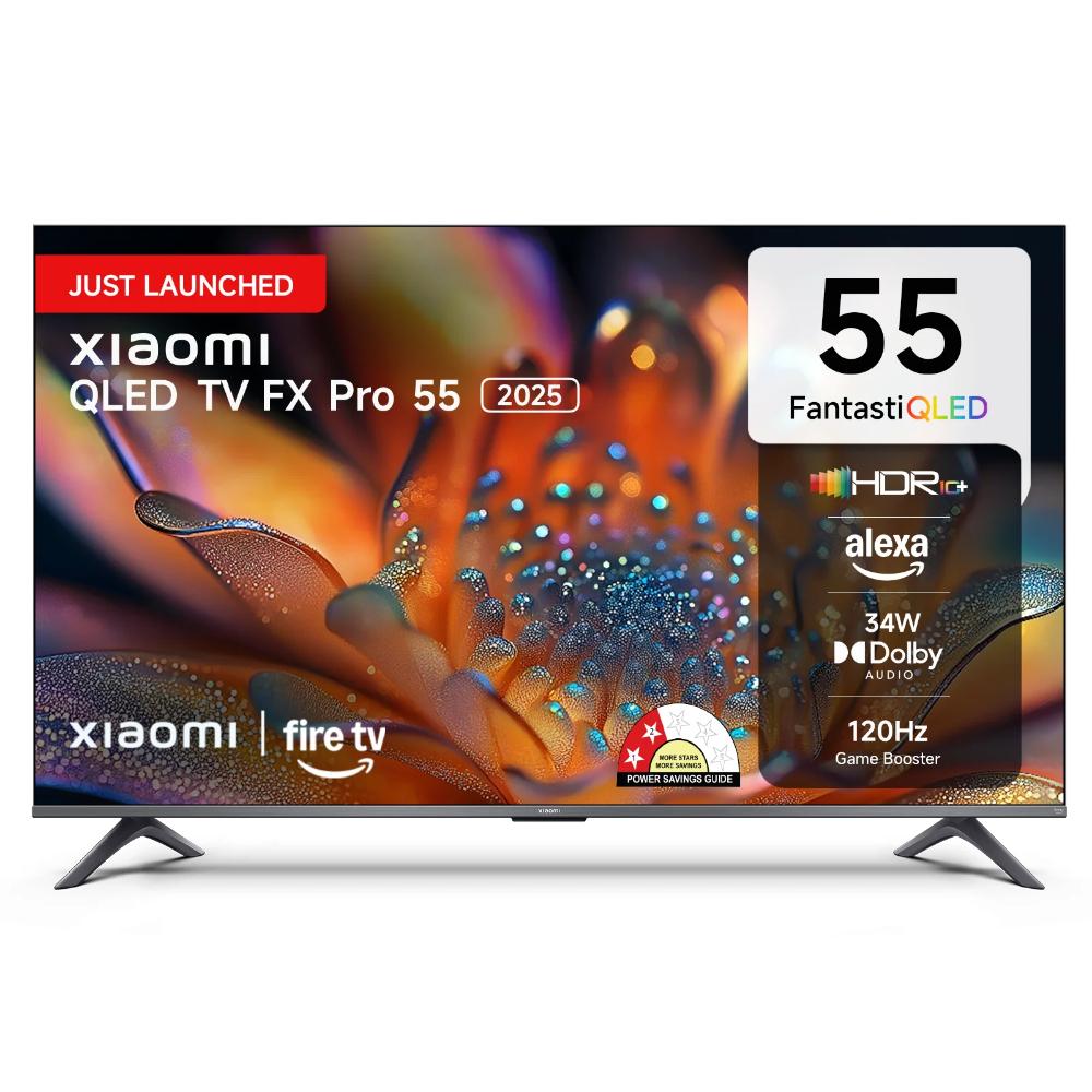 Xiaomi FX Pro Series 139.7 cm (55 inch) 4K Ultra HD QLED Smart Fire TV ...