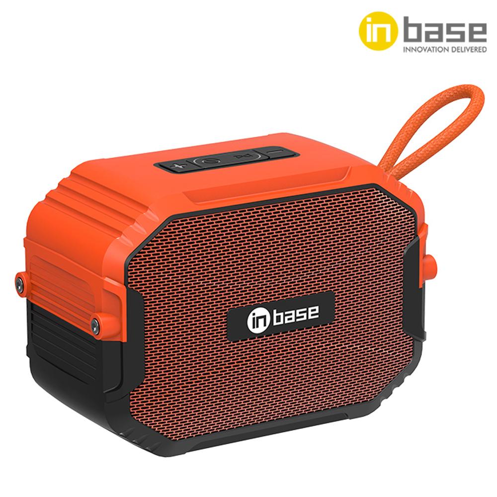 Buy Inbase IB-1661 Boom Plus Bluetooth Speaker with HD Mic and Rugged and Water Resistant, Red ...