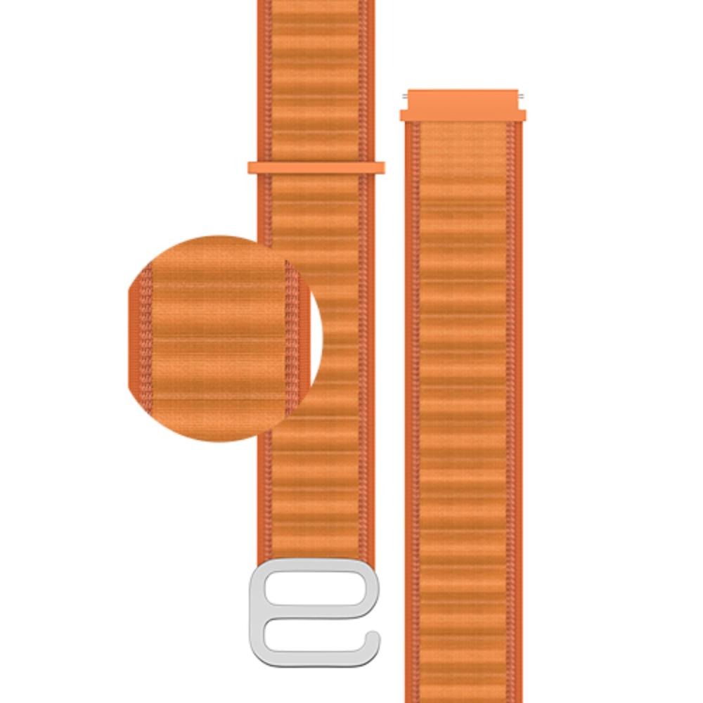 Buy Noise 22 mm Nylon Ridge Loop Smartwatch Strap, Orange at Reliance ...
