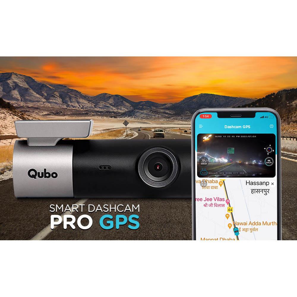 Buy Qubo Pro HCA02 Car Dash Camera Pro GPS with Pro App Support and ...