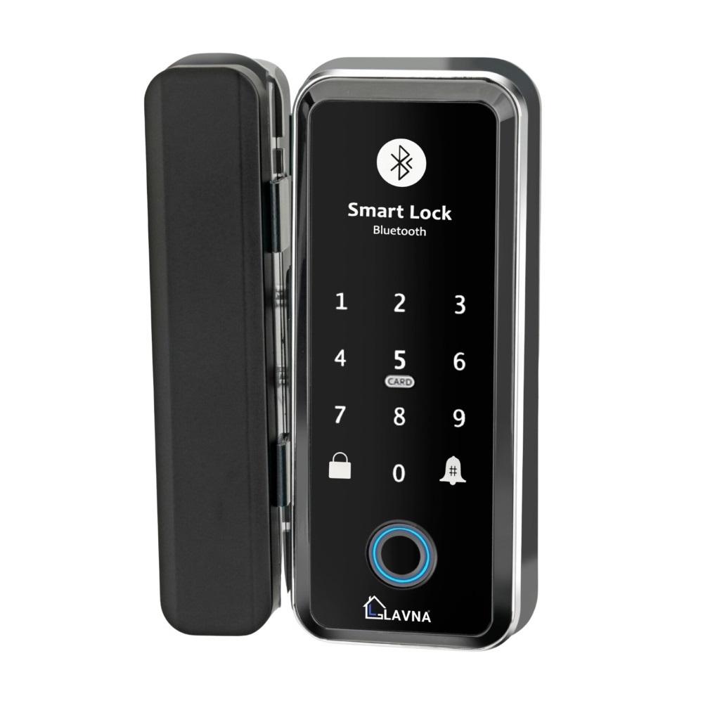 Buy LAVNA LA5 Smart Wifi + Bluetooth Smart Glass Door Lock with 7 Ways ...