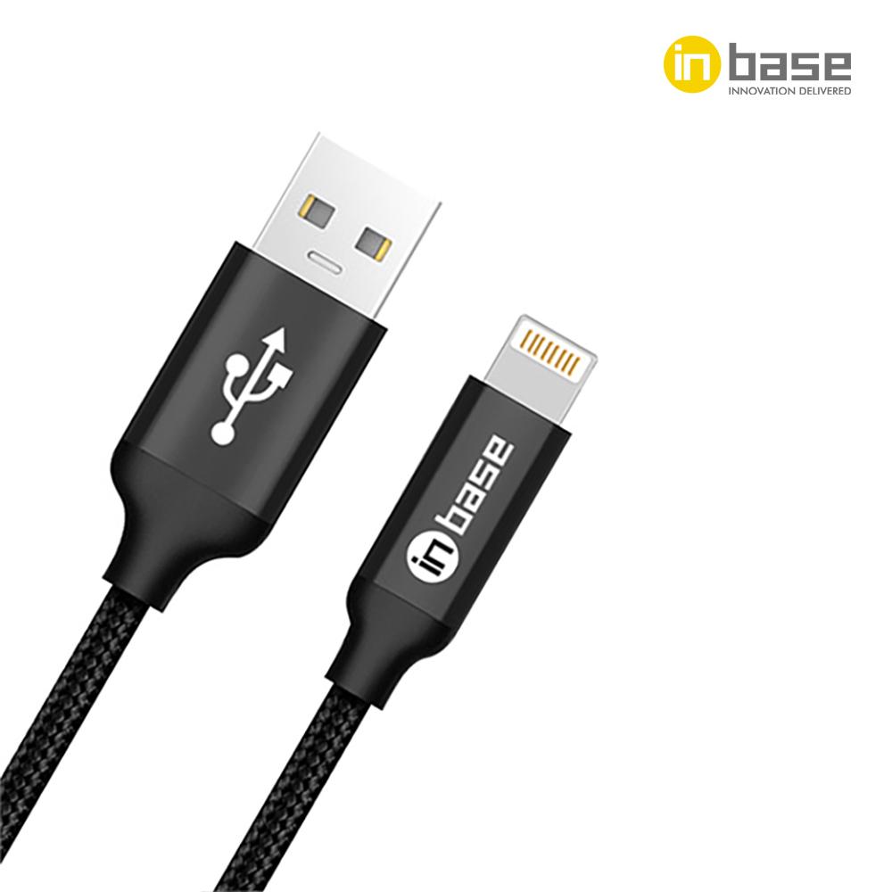 Buy Inbase IB-1340 1.2m USB to Lightning Cable, Black at Best Price on ...