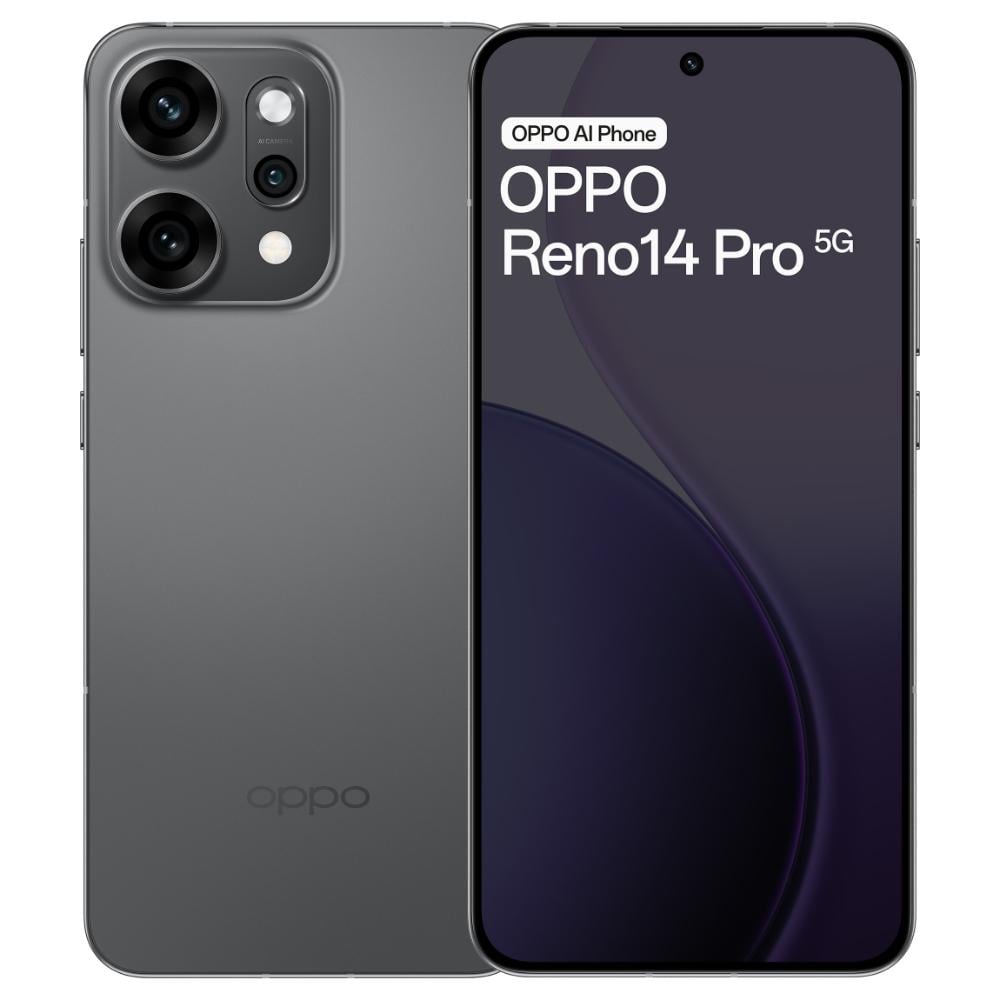 Buy Oppo Reno 14 Pro 5G 512 GB, 12 GB RAM, Titanium Grey Online at Best ...
