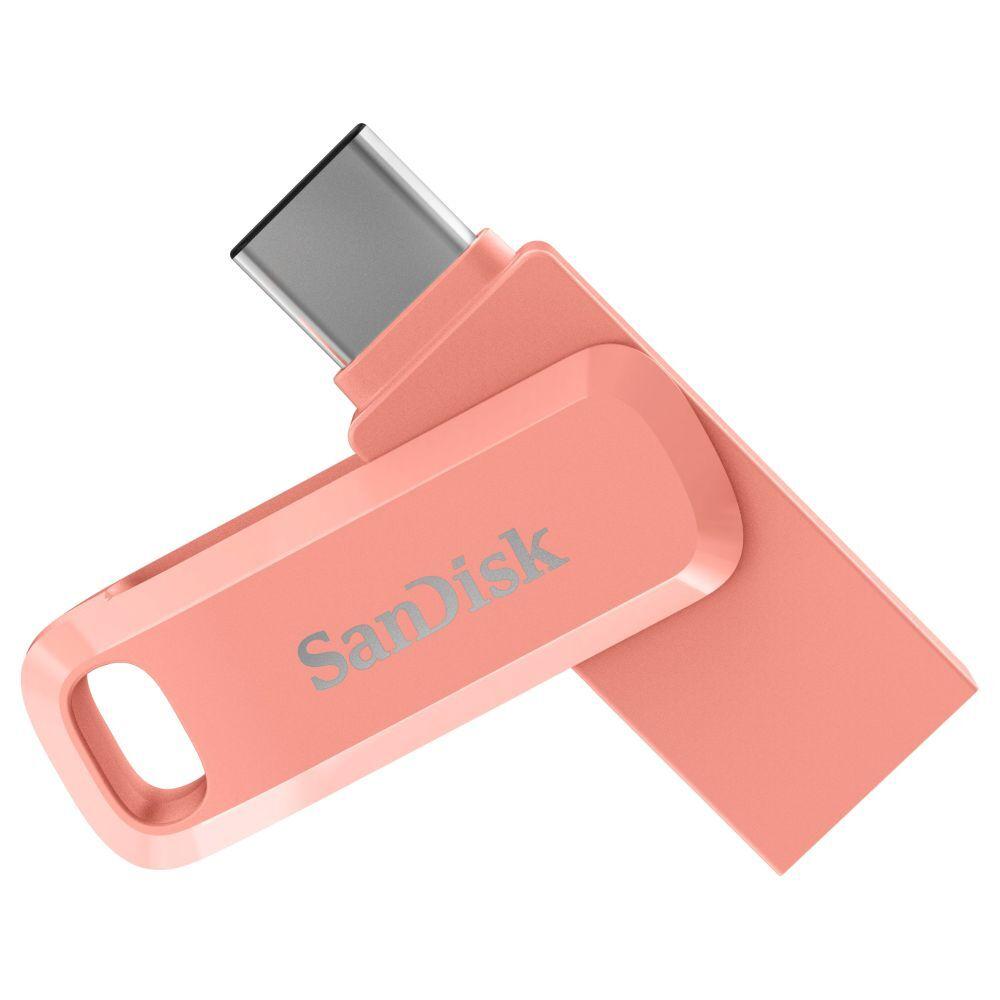 SanDisk Type C 128 GB OTG Pen Drive with USB 3.1 Interface, Peach