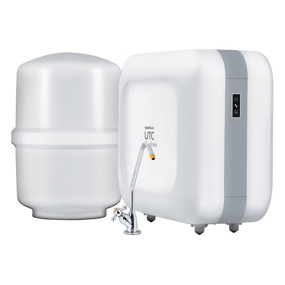 Buy Havells 8 litres RO + UV Water Purifier, UTC ALKALINE GHWRUAW015 at ...