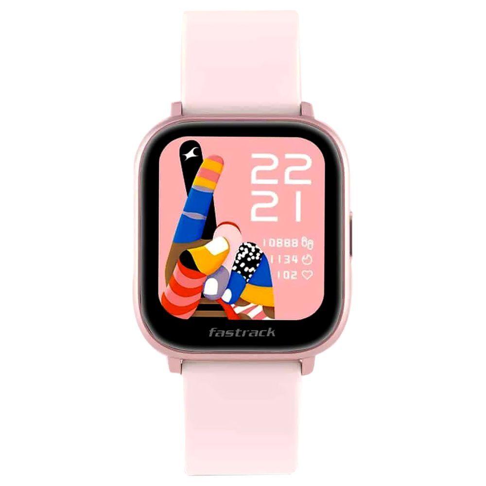 Buy Fastrack Reflex Vybe Smart Watch with IP68 Water Resistant, Pink at ...