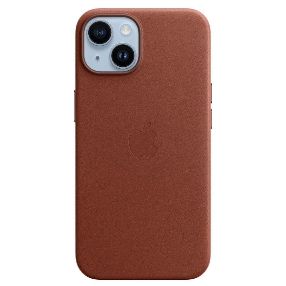 Buy Apple iPhone 14 Leather Case with MagSafe - Umber at Best Price on ...