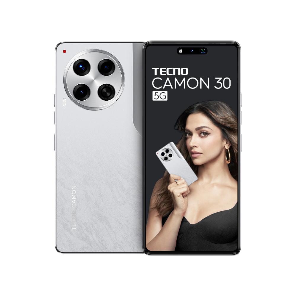Buy Tecno Camon 30 5G 512 GB, 12 GB RAM, Salt White, Mobile Phone at ...