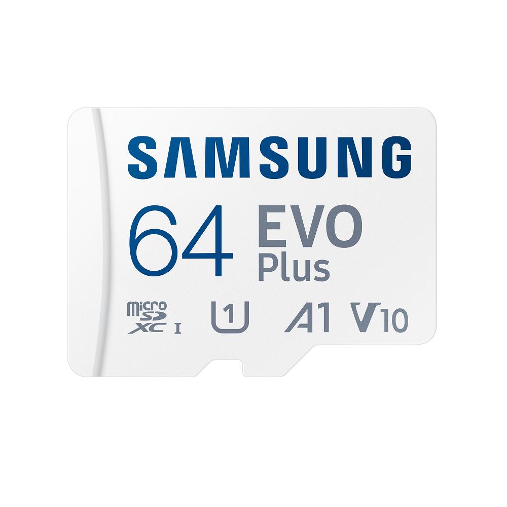 Buy Samsung EVO Plus 64GB microSDXC UHS-I U1 130MB/s Full HD & 4K UHD ...