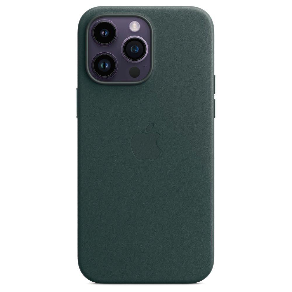 Buy Apple iPhone 14 Pro Max Leather Case with MagSafe - Forest Green at ...